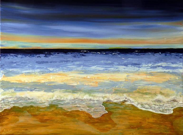 Horizon Painting by Lakshmi Prakash | Saatchi Art