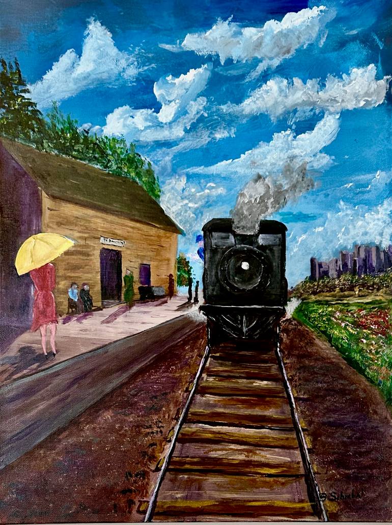 A New Adventure Painting by Bill Scherbak | Saatchi Art