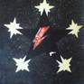 Black Star Painting by Robert Adam | Saatchi Art