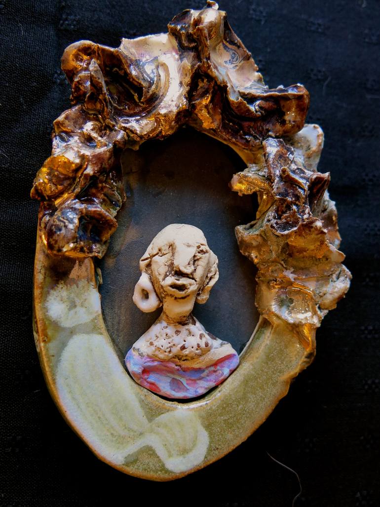 Noorimati cameo portrait of Maasai woman. Sculpture by Kimberley Gundle ...