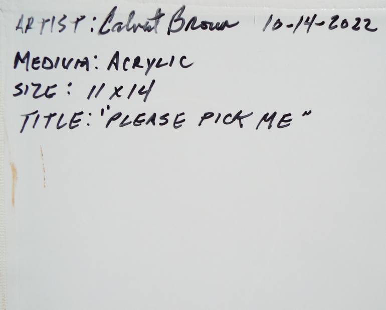Please Pick Me Painting by Calvert Brown | Saatchi Art