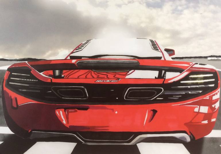 Hyper prototype poster no.3 Drawing by Rory Peters | Saatchi Art