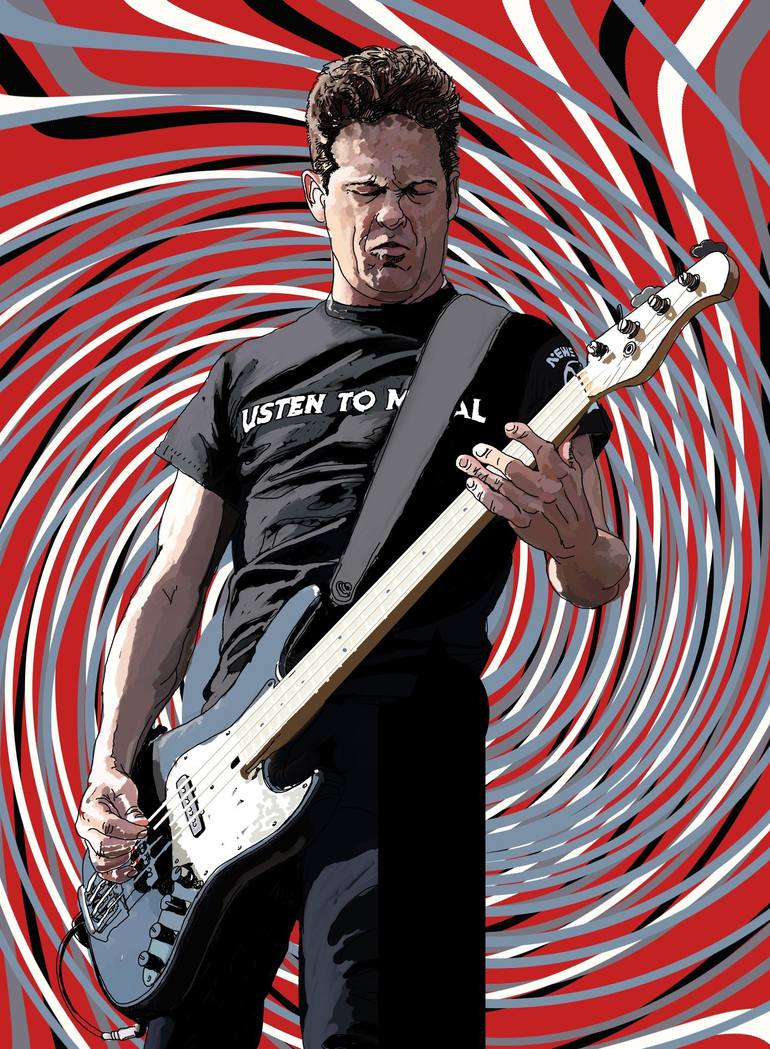 Jason Newstead Drawing by Kevin Sweeney | Saatchi Art