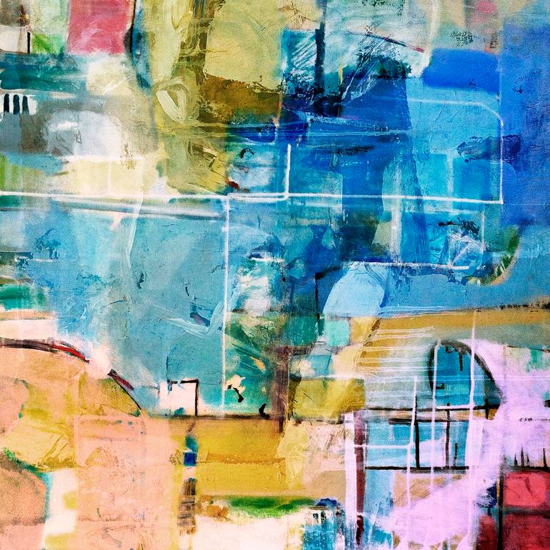 ON THE BACK STREETS Painting by Dominic Piperata | Saatchi Art