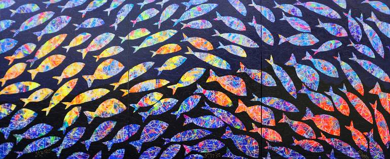 Rush Hours Painting by Stjepko Mamic | Saatchi Art