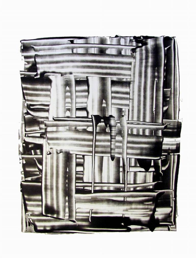 untitled - bounded layers Printmaking by leslie weissman | Saatchi Art