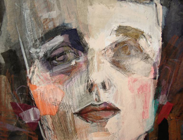 Struck By Stripes Painting by Maria Kleinschmidt | Saatchi Art