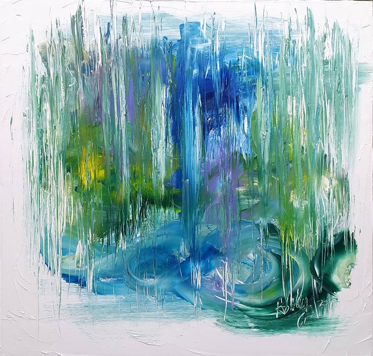 My first new breath Painting by Ashley Phillips | Saatchi Art