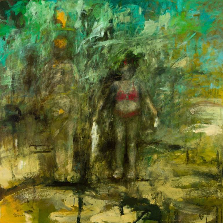 Spa Retreat Painting by Tracy Ostmann Haschke | Saatchi Art