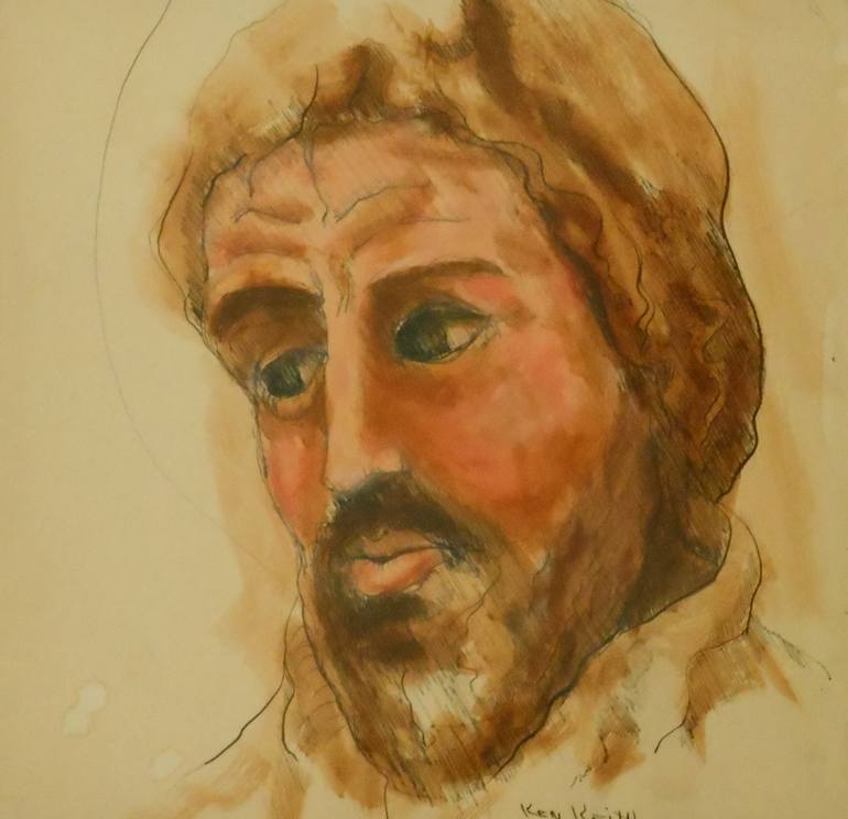 Jesus Painting by Ken Keith | Saatchi Art