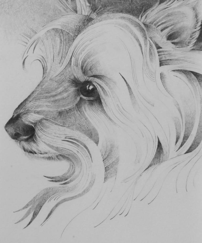 Our Little Marty Drawing by Steve Holler | Saatchi Art