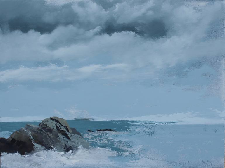 Half The Perfect World Painting by Allen Bunker | Saatchi Art