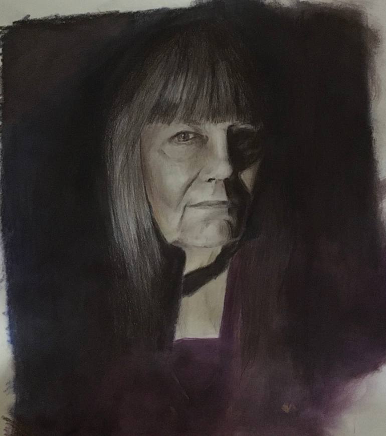 Joan Drawing by Paul Dessau | Saatchi Art