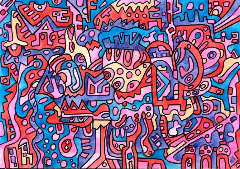Polite look Painting by Vadim Koval | Saatchi Art
