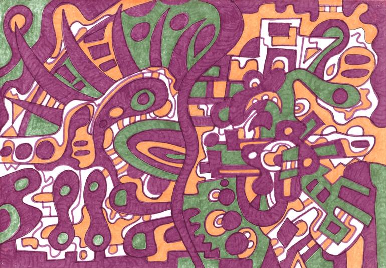 microclimate Drawing by Vadim Koval | Saatchi Art