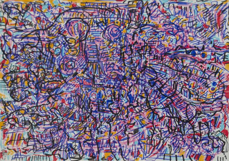 force field Drawing by Vadim Koval | Saatchi Art