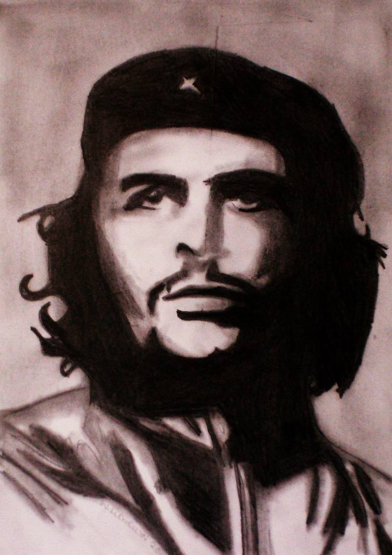 Che Painting by wayne llewellyn | Saatchi Art