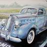 1937 Graham Cavalier Painting by Nina Fabunmi | Saatchi Art