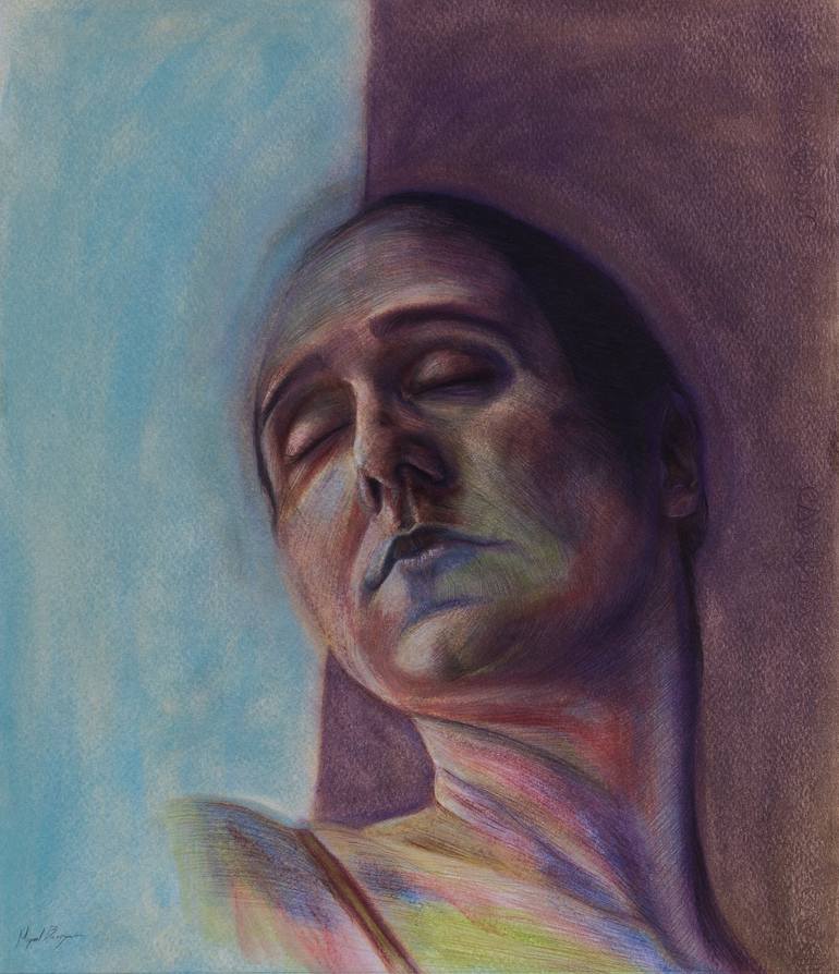 Gozando la Soledad Drawing by Miguel Barragan | Saatchi Art