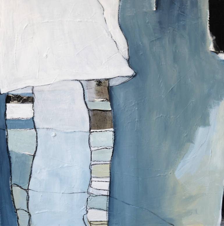 WAITING Painting by Vanessa Kirsch | Saatchi Art