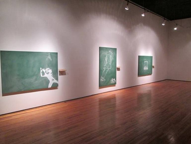 Blackboards Installation by Daniel Calder | Saatchi Art