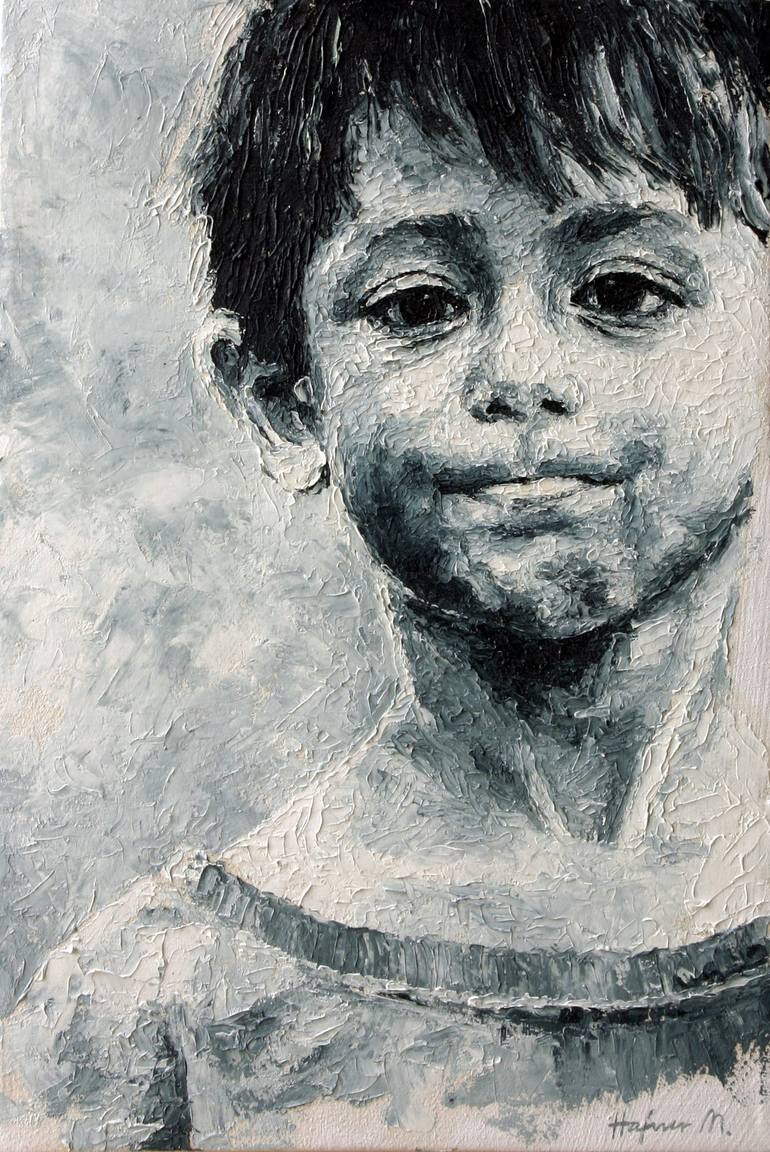 minor(ity) 14. Painting by Monika Hafner | Saatchi Art