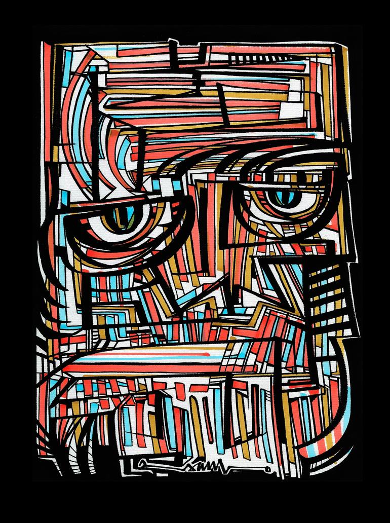 The Bookmaker Drawing by Ramchandra Reddy | Saatchi Art