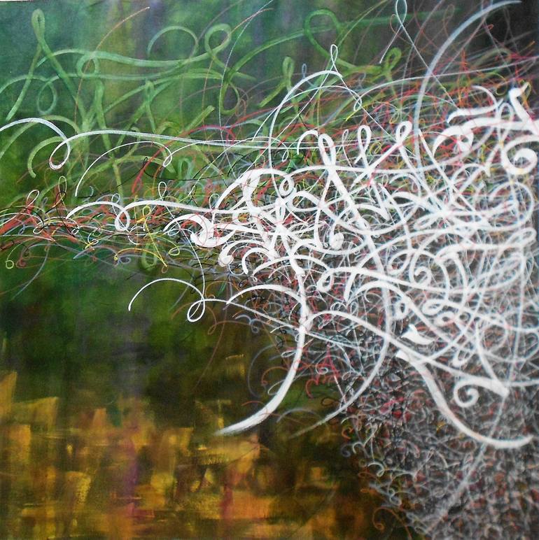 Yearning Painting by YP Man | Saatchi Art