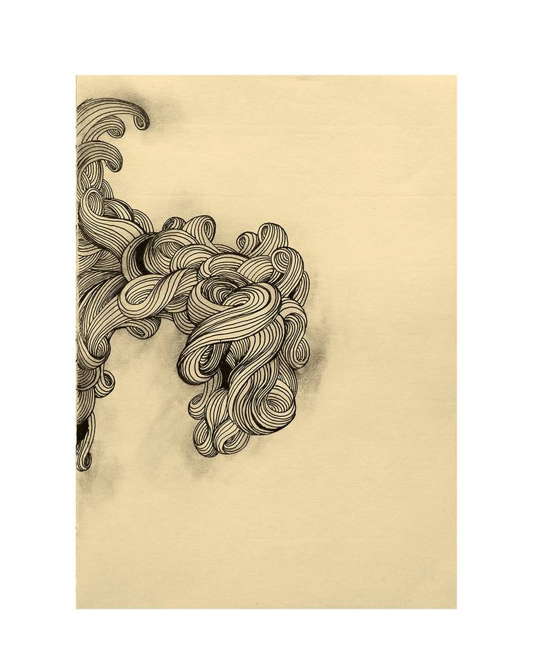 Divine Contortion - July 2014 no. 22 Drawing by Richard Ralya | Saatchi Art