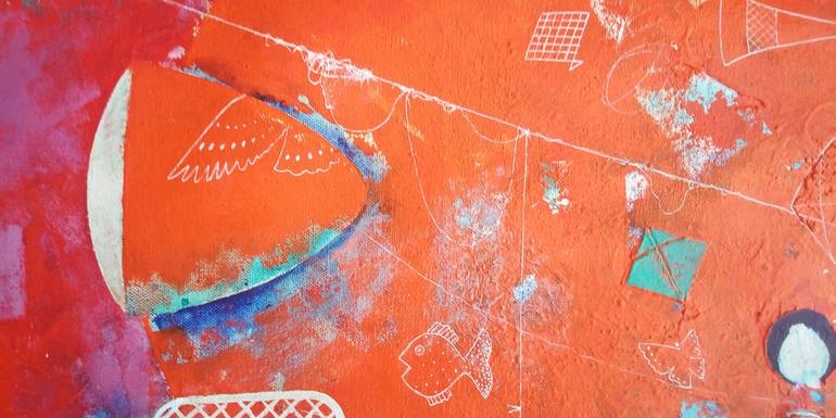 The Childhood xiv Painting by shiv kumar soni | Saatchi Art