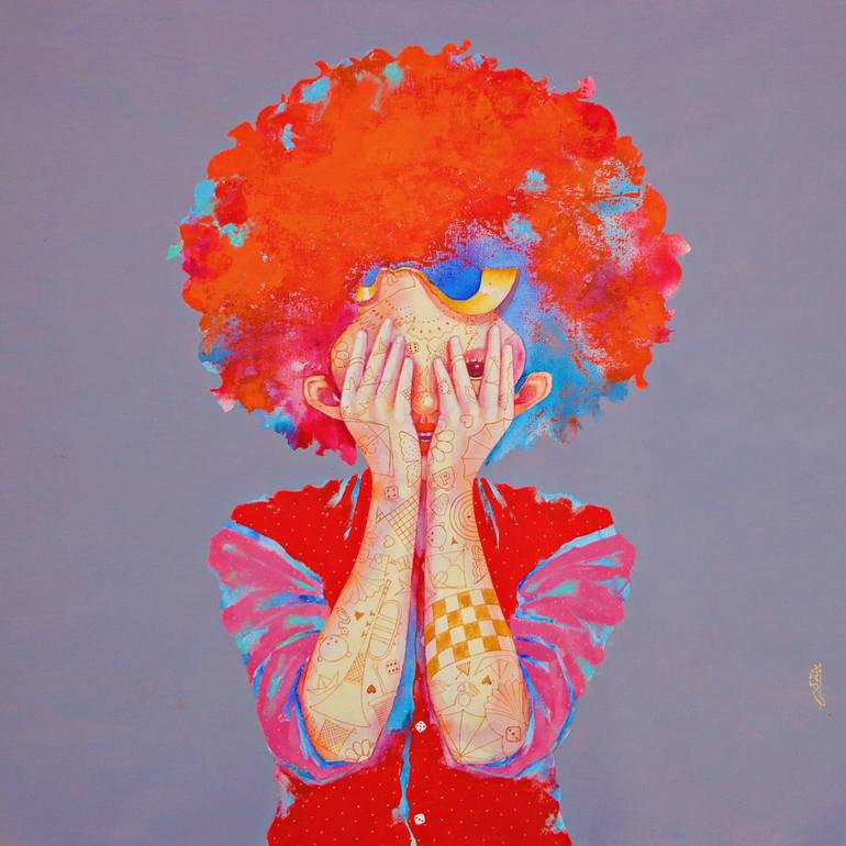 The Childhood xxii Painting by shiv kumar soni | Saatchi Art