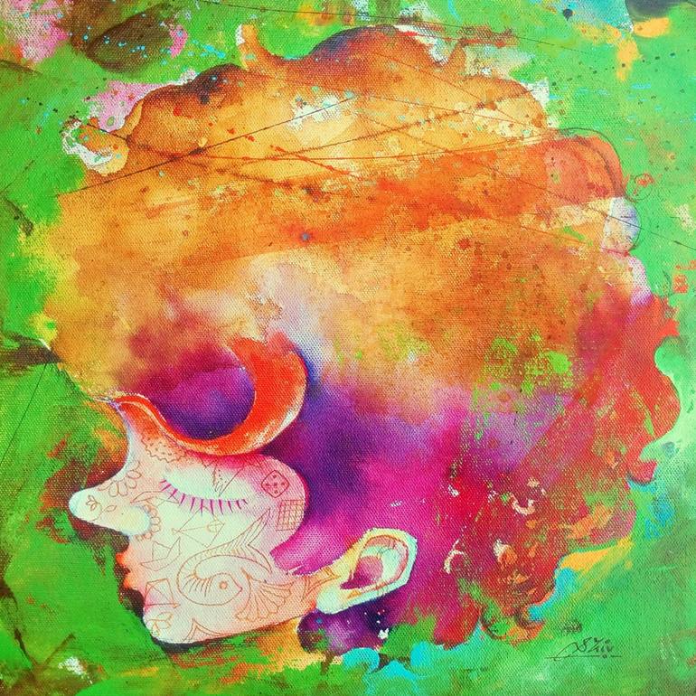 The Innocence xii Painting by shiv kumar soni | Saatchi Art