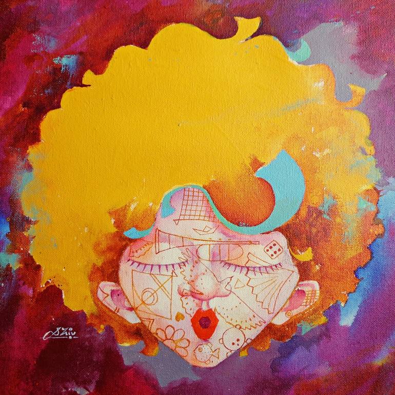 The Innocence xvi Painting by shiv kumar soni | Saatchi Art
