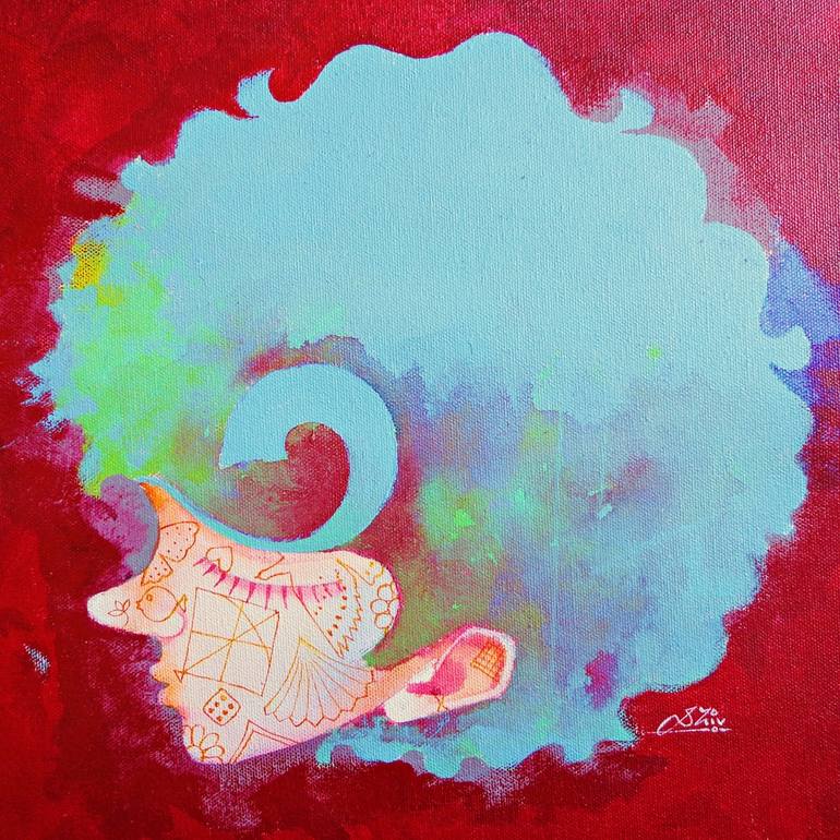 The Innocence xviii Painting by shiv kumar soni | Saatchi Art