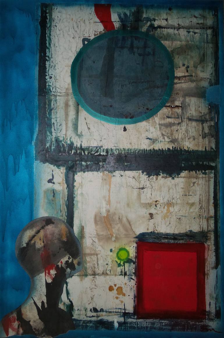 The Beginning of Everything Painting by Om Barbarà | Saatchi Art