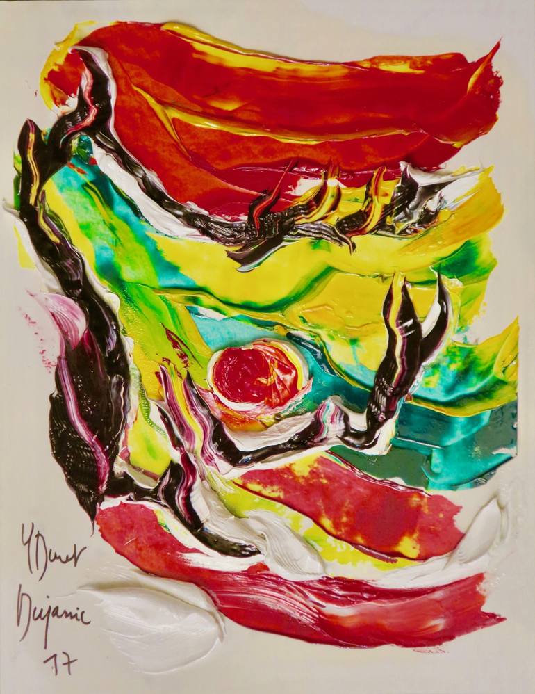 Couleur de Soir Painting by Isabelle Duret Dujarric | Saatchi Art
