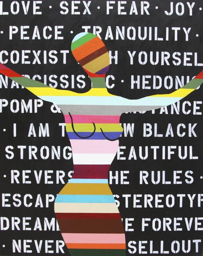 Self Confidence Painting by Elizabeth Laul Healey | Saatchi Art