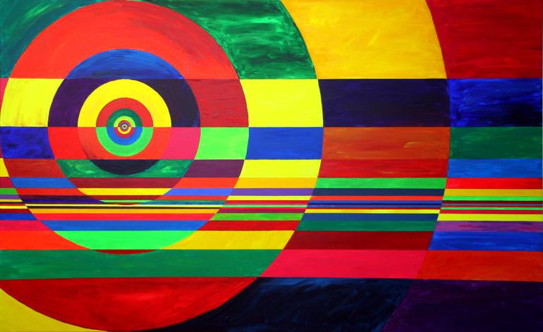Coloursplash Mayhem Painting by John-Luke Ingleson | Saatchi Art