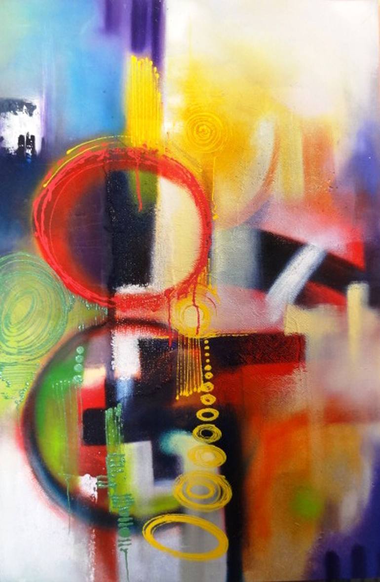 METAMORPHOSIS 1 Painting by OLUMIDE EGUNLAE | Saatchi Art