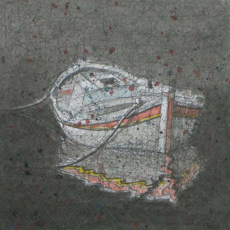 La Barka Drawing by Karl Seitinger | Saatchi Art