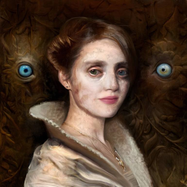 Perrault's Cage Painting by Ben Leighton | Saatchi Art