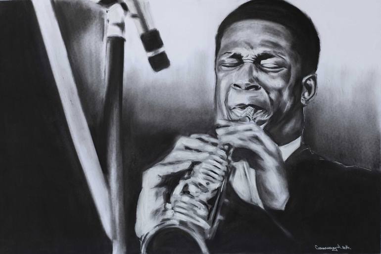 John C. Drawing by Nebojša Slankamenac | Saatchi Art