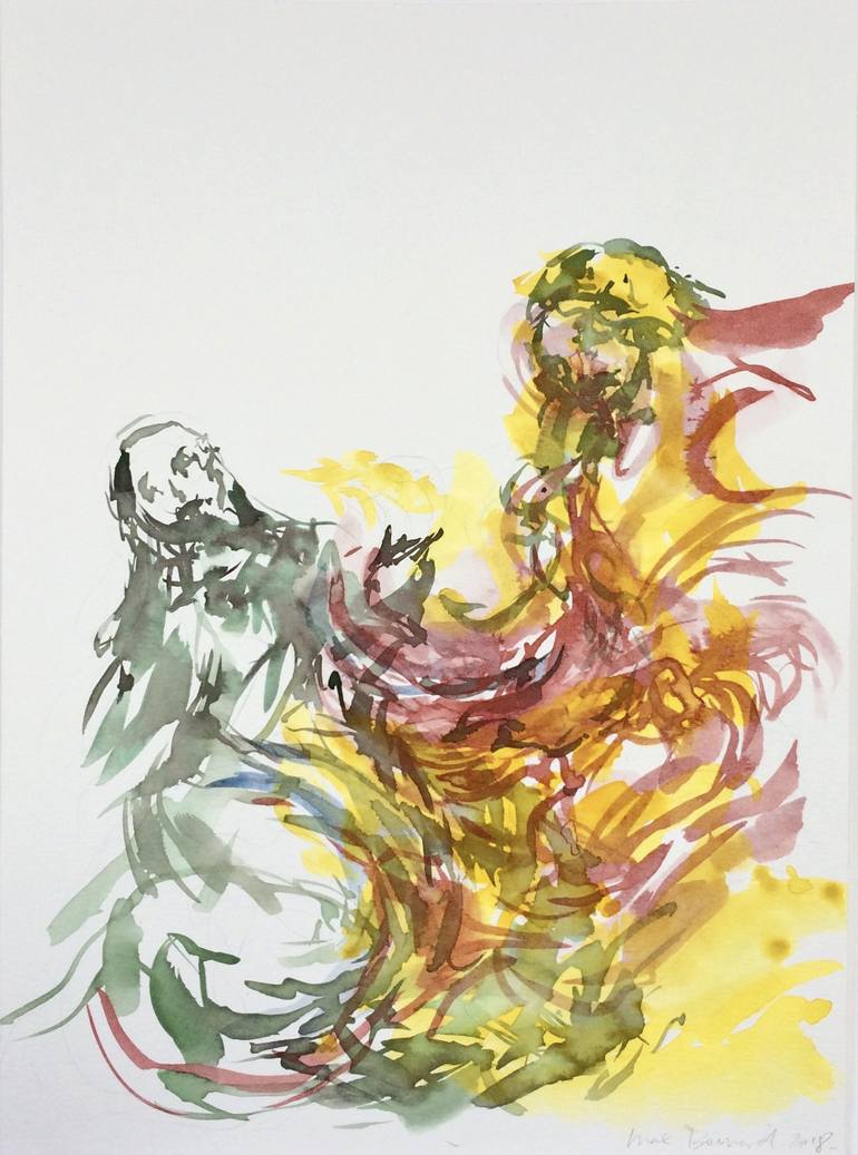 Visit Painting by Max Boissard | Saatchi Art