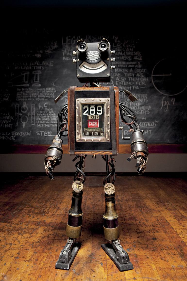 Benton by Mike Rivamonte Sculpture by Kat Barrow | Saatchi Art