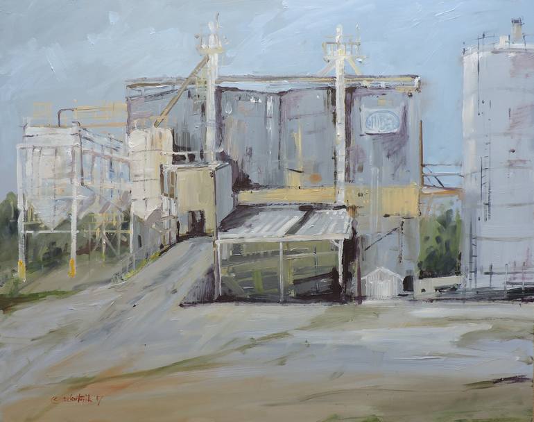 HUBER Painting by Richard Szkutnik | Saatchi Art