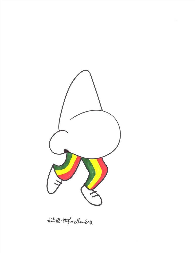 Running Nose #25 Drawing by Stephen Green | Saatchi Art