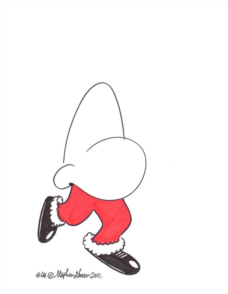 Running Nose #68 Drawing by Stephen Green | Saatchi Art