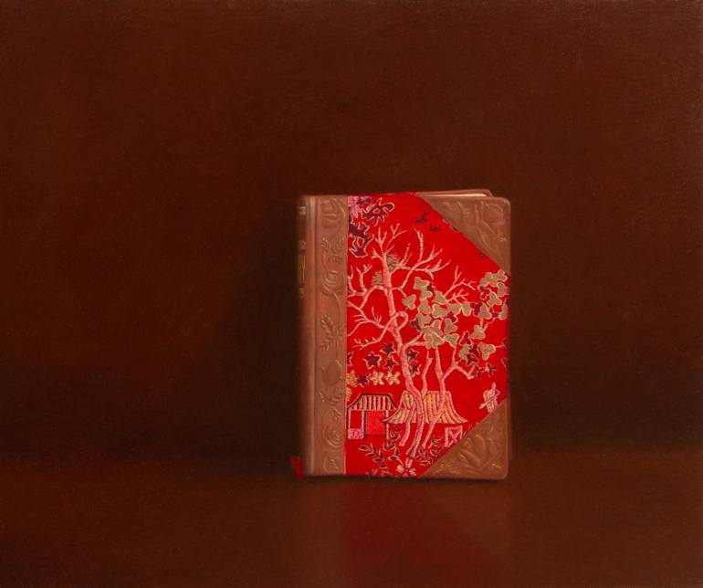 Red Diary Painting by Lyla Duey | Saatchi Art