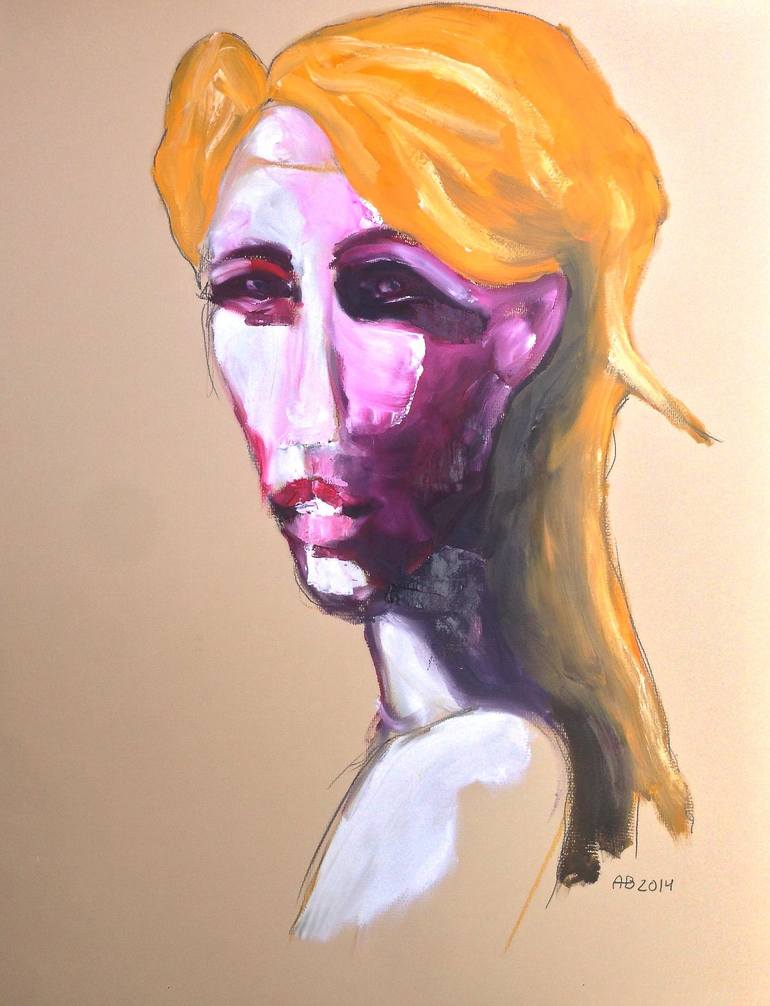Ana Painting by Assaf Brill | Saatchi Art