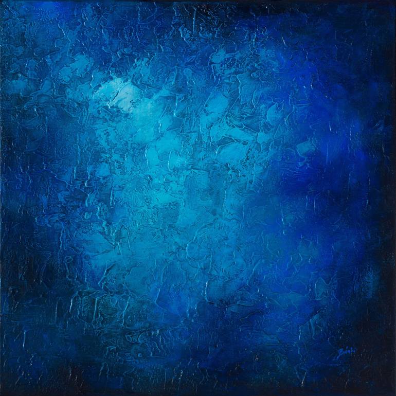 Blue Ocean Painting by Szilvia Banki | Saatchi Art